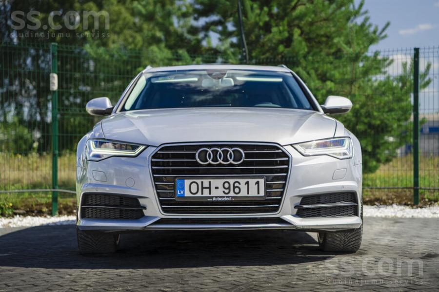 Grey Audi A6 2017 in Riga, with an engine capacity of 3.00 L and mileage of 253 thousand km for 15490 €, photo 3 on AUTOMOTO.COM.LV