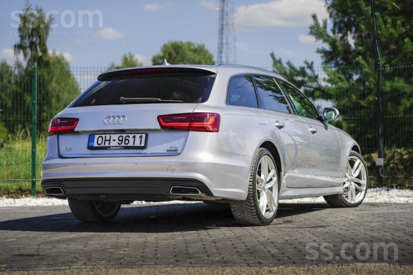 Серый Ауди А6 2017 в Рига, объемом двигателя 3.00 л и пробегом 253 тыс. км за 15490 €, фото 7 на AUTOMOTO.COM.LV