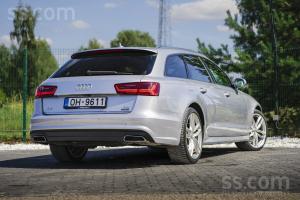 Grey Audi A6 2017 in Riga, with an engine capacity of 3.00 L and mileage of 253 thousand km for 15490 €, photo 7 on AUTOMOTO.COM.LV