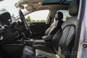 Grey Audi A6 2017 in Riga, with an engine capacity of 3.00 L and mileage of 253 thousand km for 15490 €, photo 9 on AUTOMOTO.COM.LV