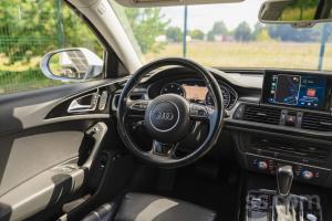 Grey Audi A6 2017 in Riga, with an engine capacity of 3.00 L and mileage of 253 thousand km for 15490 €, photo 16 on AUTOMOTO.COM.LV