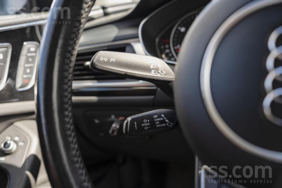 Grey Audi A6 2017 in Riga, with an engine capacity of 3.00 L and mileage of 253 thousand km for 15490 €, photo 18 on AUTOMOTO.COM.LV