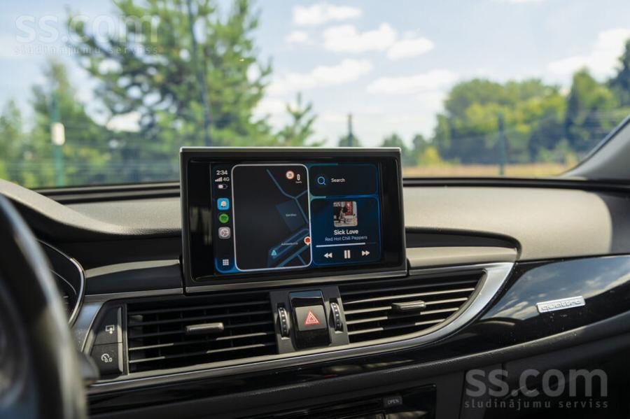 Grey Audi A6 2017 in Riga, with an engine capacity of 3.00 L and mileage of 253 thousand km for 15490 €, photo 24 on AUTOMOTO.COM.LV