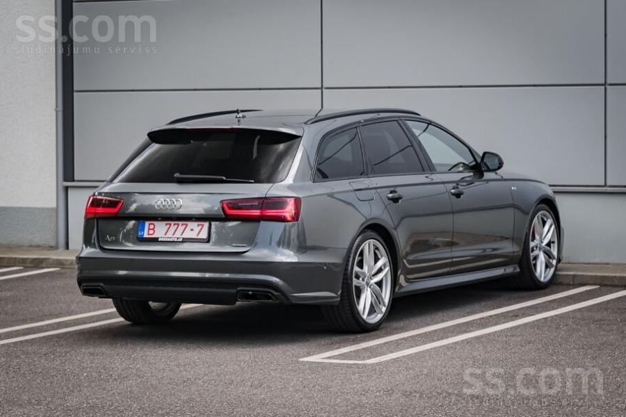 Grey Audi A6 2017 in Riga, with an engine capacity of 3.00 L and mileage of 270 thousand km for 20450 €, photo 5 on AUTOMOTO.COM.LV