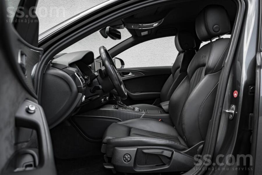 Grey Audi A6 2017 in Riga, with an engine capacity of 3.00 L and mileage of 270 thousand km for 20450 €, photo 12 on AUTOMOTO.COM.LV