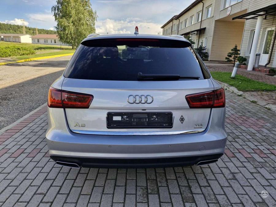 Pelēks Audi A6 2017 Viļņa, ar dzinēja tilpumu 1.97 L un nobraukumu 304 tūkst. km par 13950 €, foto 6 vietnē AUTOMOTO.COM.LV