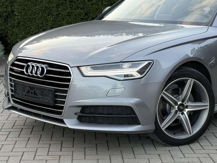 Pelēks Audi A6 2017 Jonava, ar dzinēja tilpumu 1.97 L un nobraukumu 206 tūkst. km par 16200 €, foto 14 vietnē AUTOMOTO.COM.LV