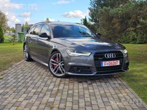 Grey Audi A6 2017 in Riga, with an engine capacity of 3.00 L and mileage of 216 thousand km for 20777 €, photo  on AUTOMOTO.COM.LV