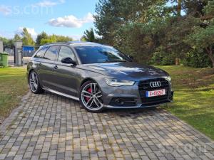 Grey Audi A6 2017 in Riga, with an engine capacity of 3.00 L and mileage of 216 thousand km for 20777 €, photo 5 on AUTOMOTO.COM.LV