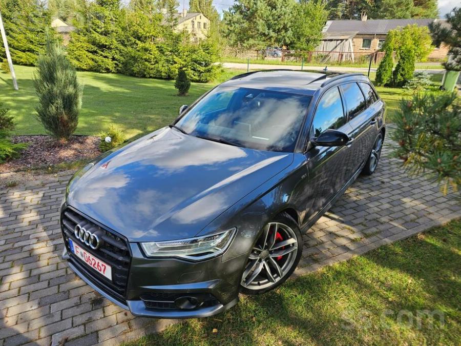 Grey Audi A6 2017 in Riga, with an engine capacity of 3.00 L and mileage of 216 thousand km for 20777 €, photo 7 on AUTOMOTO.COM.LV