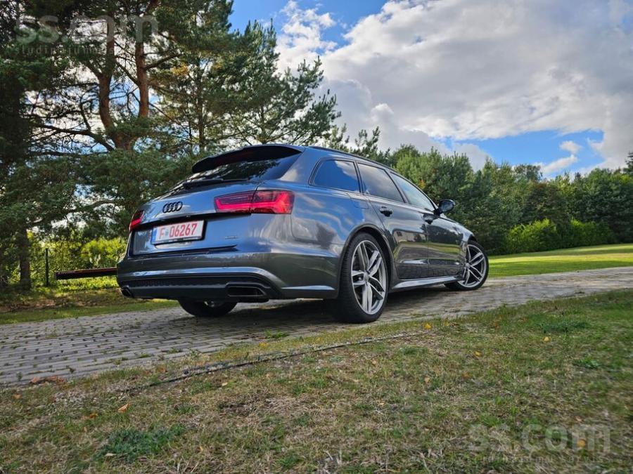 Grey Audi A6 2017 in Riga, with an engine capacity of 3.00 L and mileage of 216 thousand km for 20777 €, photo 10 on AUTOMOTO.COM.LV