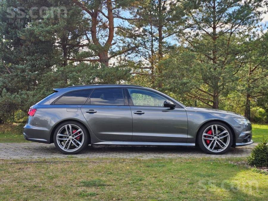 Grey Audi A6 2017 in Riga, with an engine capacity of 3.00 L and mileage of 216 thousand km for 20777 €, photo 14 on AUTOMOTO.COM.LV