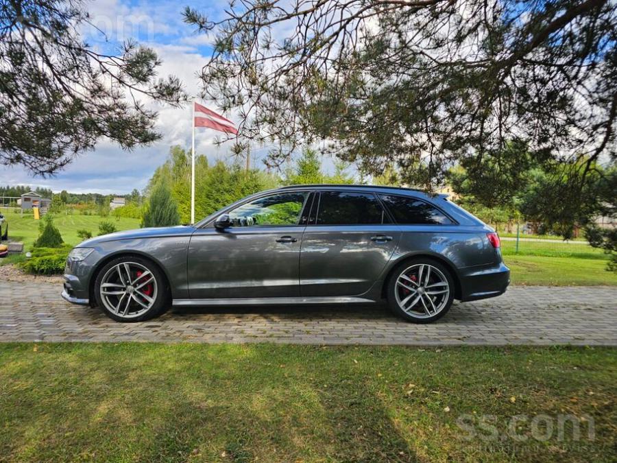 Grey Audi A6 2017 in Riga, with an engine capacity of 3.00 L and mileage of 216 thousand km for 20777 €, photo 15 on AUTOMOTO.COM.LV