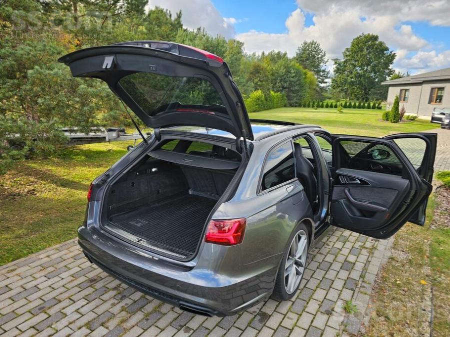 Grey Audi A6 2017 in Riga, with an engine capacity of 3.00 L and mileage of 216 thousand km for 20777 €, photo 17 on AUTOMOTO.COM.LV
