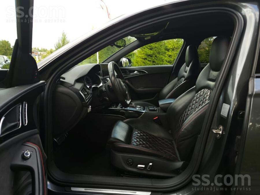 Grey Audi A6 2017 in Riga, with an engine capacity of 3.00 L and mileage of 216 thousand km for 20777 €, photo 20 on AUTOMOTO.COM.LV