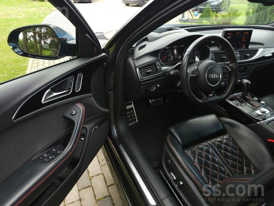 Grey Audi A6 2017 in Riga, with an engine capacity of 3.00 L and mileage of 216 thousand km for 20777 €, photo 21 on AUTOMOTO.COM.LV