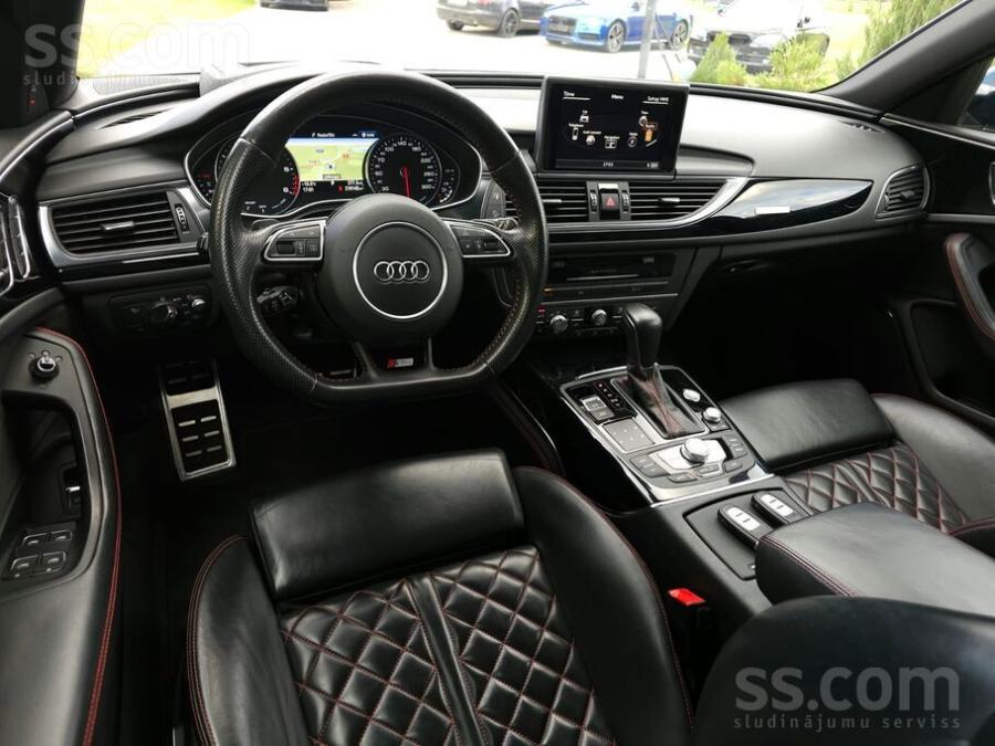 Grey Audi A6 2017 in Riga, with an engine capacity of 3.00 L and mileage of 216 thousand km for 20777 €, photo 28 on AUTOMOTO.COM.LV