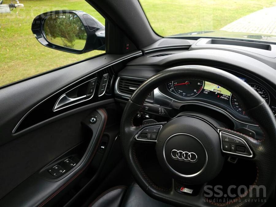 Grey Audi A6 2017 in Riga, with an engine capacity of 3.00 L and mileage of 216 thousand km for 20777 €, photo 31 on AUTOMOTO.COM.LV
