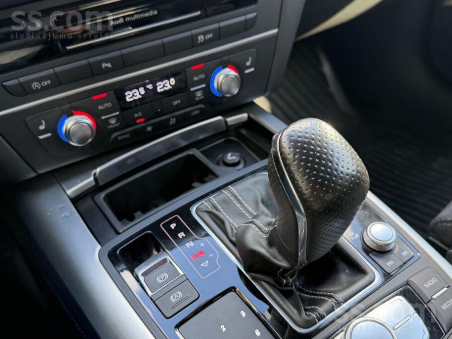 Grey Audi A6 2017 in Riga, with an engine capacity of 3.00 L and mileage of 127 thousand km for 26000 €, photo 14 on AUTOMOTO.COM.LV