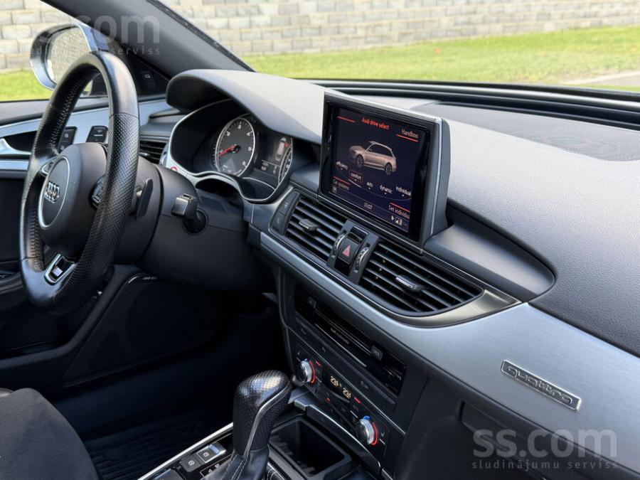 Grey Audi A6 2017 in Riga, with an engine capacity of 3.00 L and mileage of 127 thousand km for 26000 €, photo 30 on AUTOMOTO.COM.LV