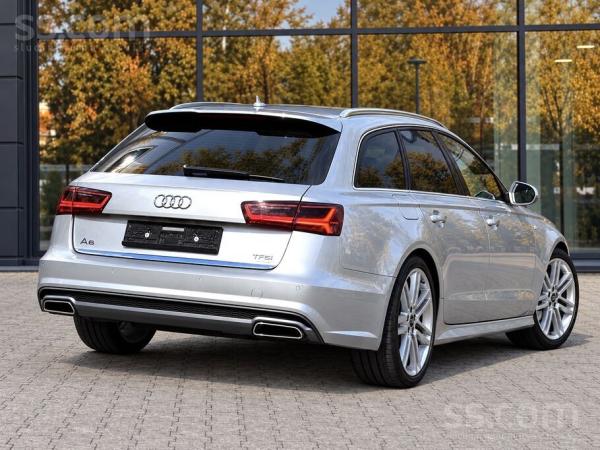 Audi A6 2017 in Riga on AUTOMOTO.COM.LV Grey Audi A6 2017 in Riga, with an engine capacity of 1.80 L and mileage of 211 thousand km for 14800 €, photo 4 on AUTOMOTO.COM.LV