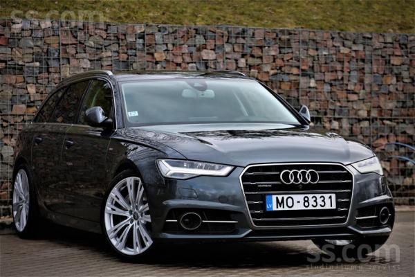Audi A6 2017 in Riga on AUTOMOTO.COM.LV Grey Audi A6 2017 in Riga, with an engine capacity of 3.00 L and mileage of 107 thousand km for 27900 €, photo 1 on AUTOMOTO.COM.LV