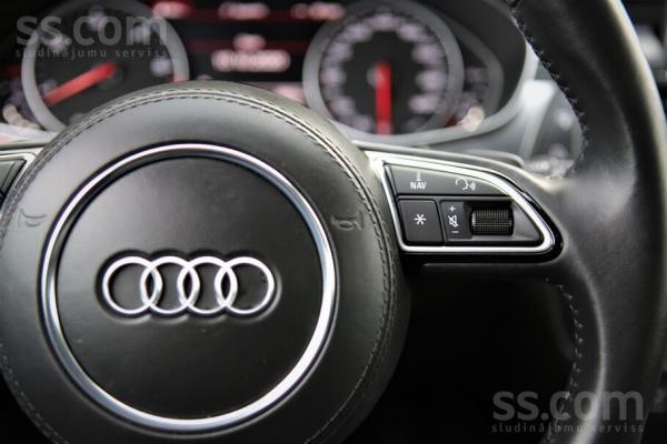 Audi A6 2017 in Riga on AUTOMOTO.COM.LV Grey Audi A6 2017 in Riga, with an engine capacity of 3.00 L and mileage of 107 thousand km for 27900 €, photo 8 on AUTOMOTO.COM.LV