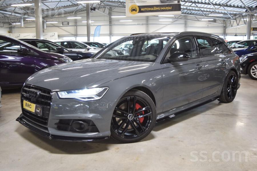 Grey Audi A6 2018 in Riga, with an engine capacity of 3.00 L and mileage of 215 thousand km for 25500 €, photo 1 on AUTOMOTO.COM.LV