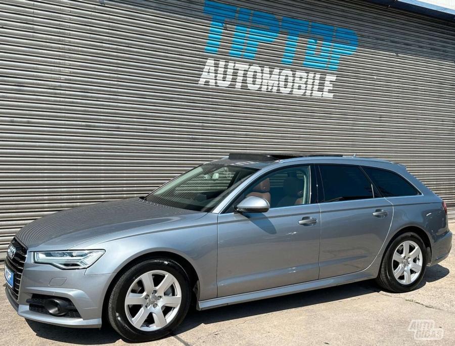 Grey Audi A6 2018 in Kaunas, with an engine capacity of 3.00 L and mileage of 99 thousand km for 27540 €, photo 1 on AUTOMOTO.COM.LV