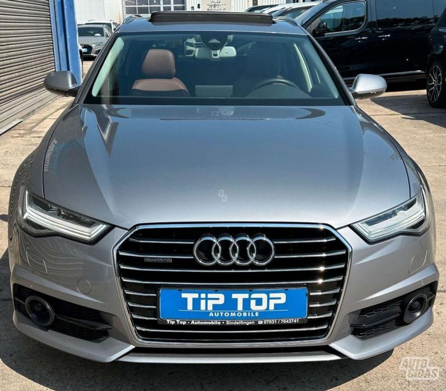 Grey Audi A6 2018 in Kaunas, with an engine capacity of 3.00 L and mileage of 99 thousand km for 27540 €, photo 8 on AUTOMOTO.COM.LV