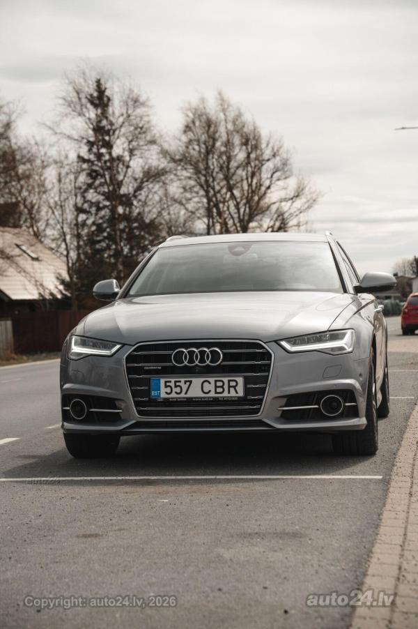 Grey Audi A6 2018 in Tallinn, with an engine capacity of 3.00 L and mileage of 121 thousand km for 25400 €, photo 2 on AUTOMOTO.COM.LV