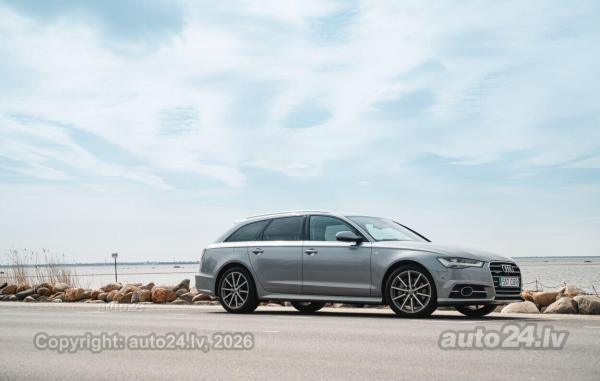 Grey Audi A6 2018 in Tallinn, with an engine capacity of 3.00 L and mileage of 121 thousand km for 25400 €, photo 4 on AUTOMOTO.COM.LV