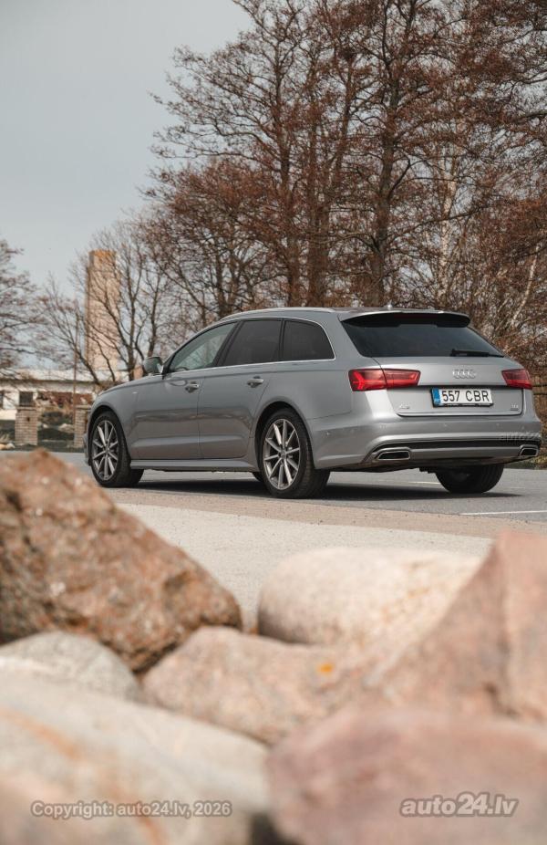 Grey Audi A6 2018 in Tallinn, with an engine capacity of 3.00 L and mileage of 121 thousand km for 25400 €, photo 7 on AUTOMOTO.COM.LV