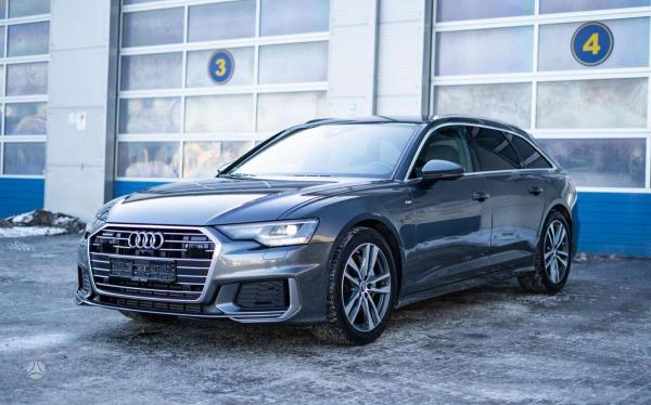 Pelēks Audi A6 2018 Marijampole, ar dzinēja tilpumu 3.00 L un nobraukumu 101 tūkst. km par 26999 €, foto 1 vietnē AUTOMOTO.COM.LV