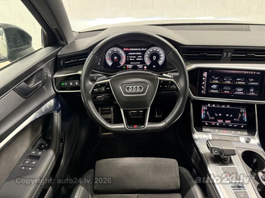 Grey Audi A6 2018 in Parnu, with an engine capacity of 3.00 L and mileage of 241 thousand km for 26990 €, photo 14 on AUTOMOTO.COM.LV