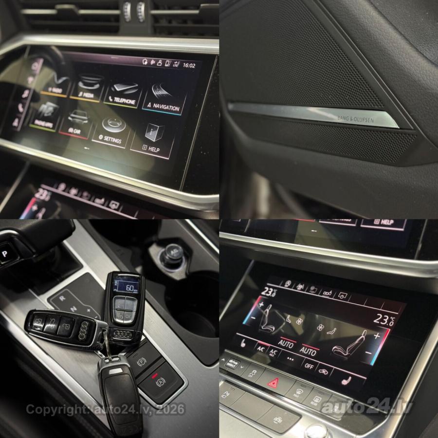 Grey Audi A6 2018 in Parnu, with an engine capacity of 3.00 L and mileage of 241 thousand km for 26990 €, photo 23 on AUTOMOTO.COM.LV