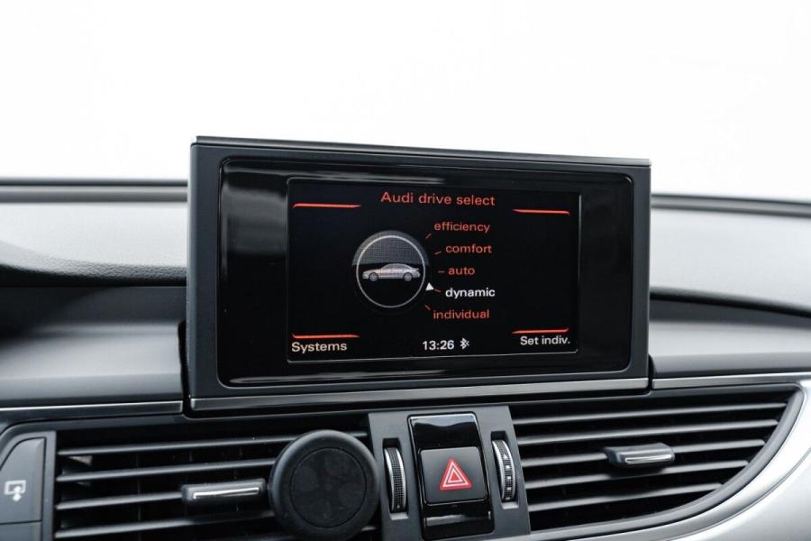 Grey Audi A6 2018 in Riga, with an engine capacity of 2.00 L and mileage of 112 thousand km for 15950 €, photo 23 on AUTOMOTO.COM.LV