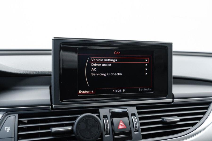 Grey Audi A6 2018 in Riga, with an engine capacity of 2.00 L and mileage of 112 thousand km for 15950 €, photo 24 on AUTOMOTO.COM.LV