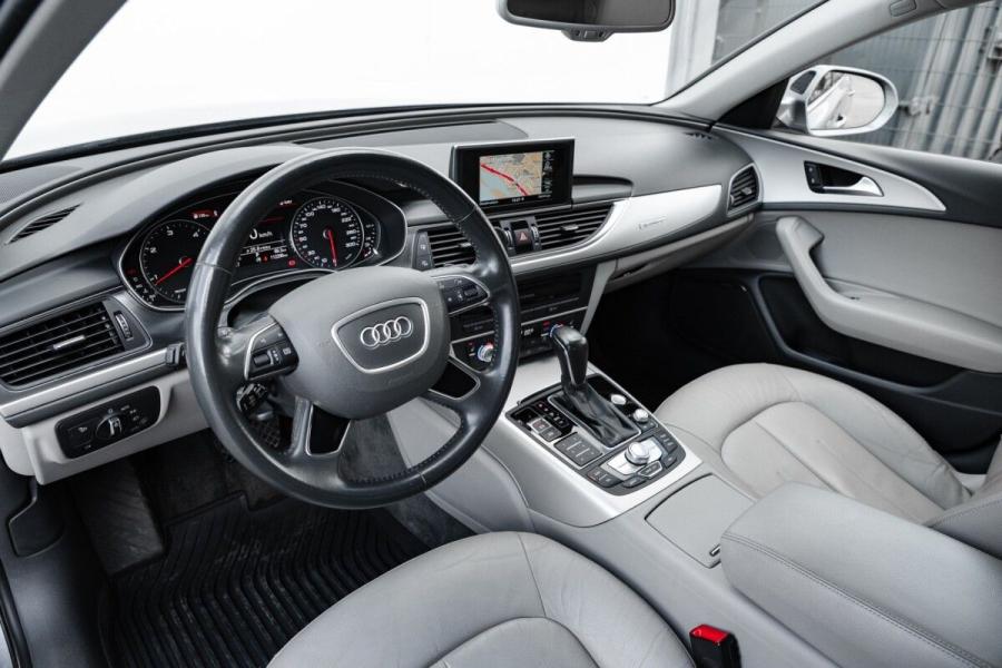 Grey Audi A6 2018 in Riga, with an engine capacity of 2.00 L and mileage of 112 thousand km for 15950 €, photo 27 on AUTOMOTO.COM.LV