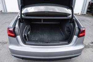 Grey Audi A6 2018 in Riga, with an engine capacity of 2.00 L and mileage of 112 thousand km for 15950 €, photo 28 on AUTOMOTO.COM.LV