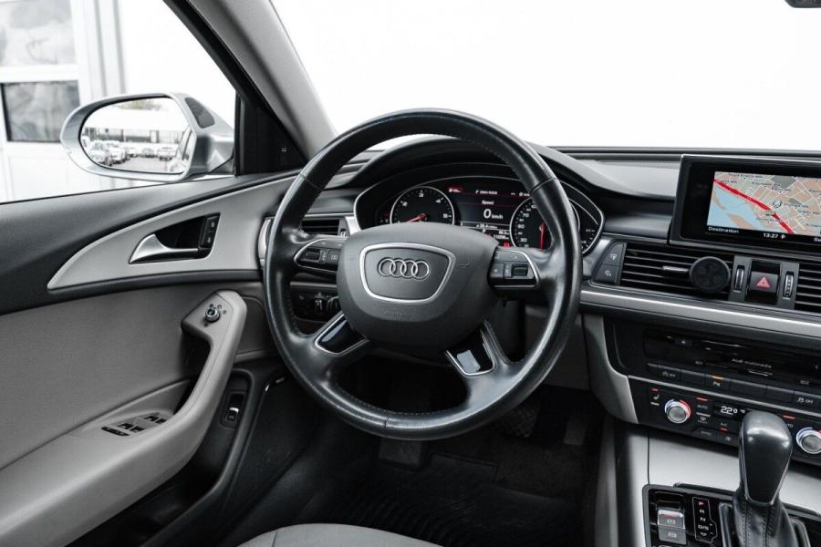 Grey Audi A6 2018 in Riga, with an engine capacity of 2.00 L and mileage of 112 thousand km for 15950 €, photo 29 on AUTOMOTO.COM.LV