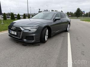 Grey Audi A6 2018 in Riga, with an engine capacity of 3.00 L and mileage of 164 thousand km for 21990 €, photo  on AUTOMOTO.COM.LV