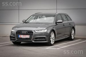 Grey Audi A6 2018 in Riga, with an engine capacity of 3.00 L and mileage of 173 thousand km for 15750 €, photo  on AUTOMOTO.COM.LV