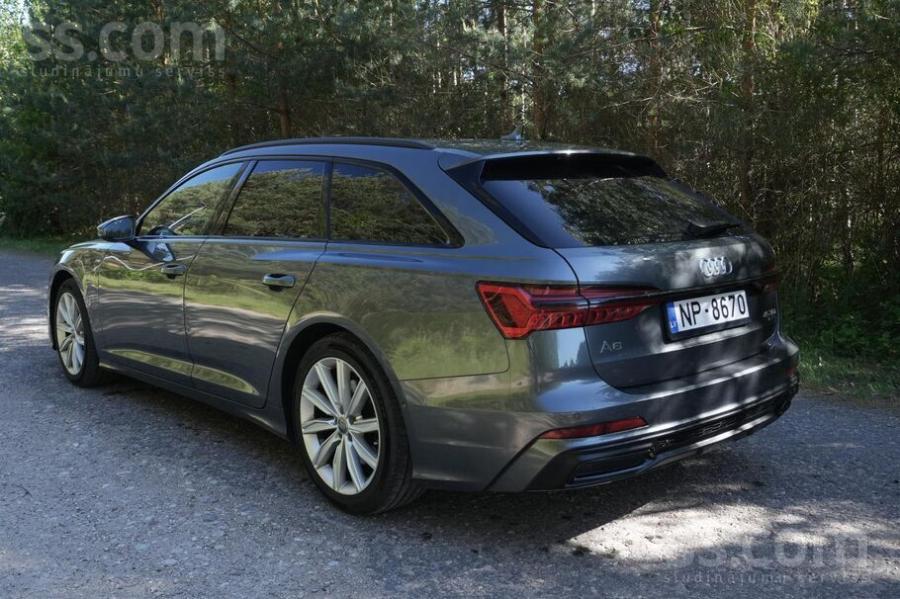Grey Audi A6 2018 in Riga, with an engine capacity of 3.00 L and mileage of 219 thousand km for 25000 €, photo 3 on AUTOMOTO.COM.LV