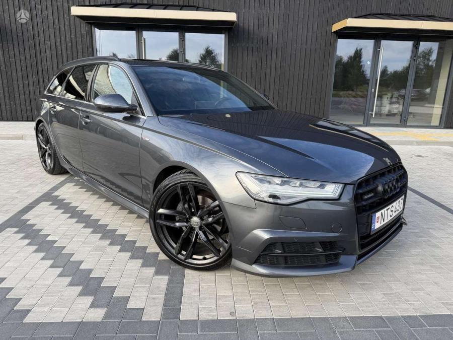 Grey Audi A6 2018 in Siauliai, with an engine capacity of 1.97 L and mileage of 279 thousand km for 16850 €, photo 3 on AUTOMOTO.COM.LV