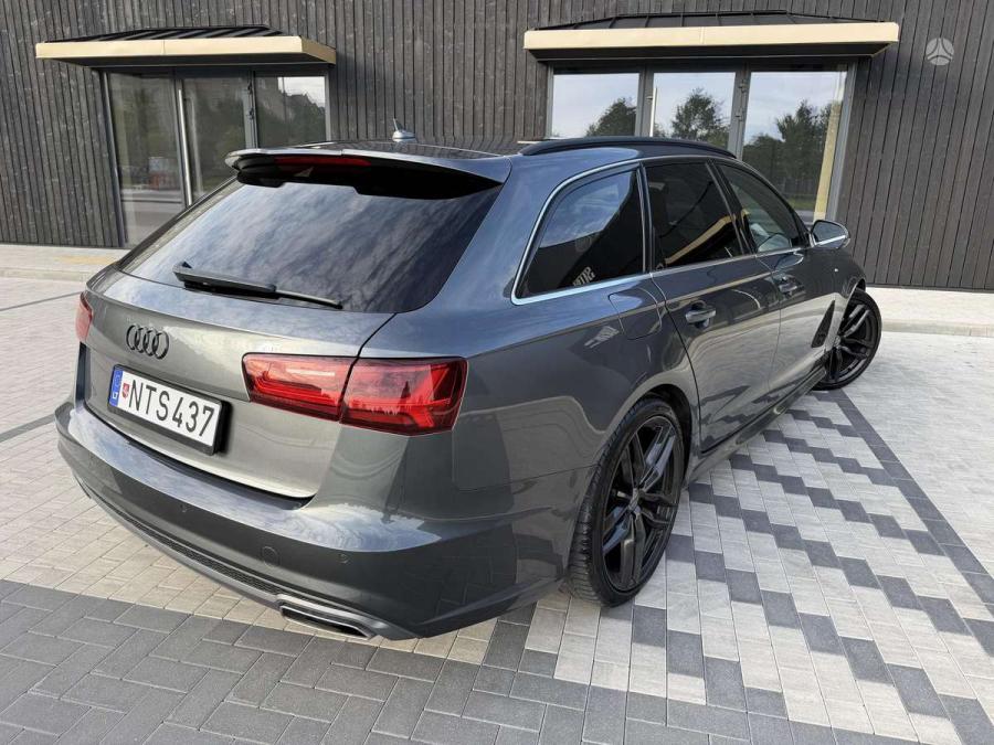 Grey Audi A6 2018 in Siauliai, with an engine capacity of 1.97 L and mileage of 279 thousand km for 16850 €, photo 7 on AUTOMOTO.COM.LV