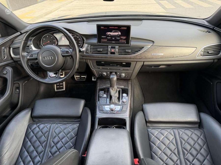 Grey Audi A6 2018 in Siauliai, with an engine capacity of 1.97 L and mileage of 279 thousand km for 16850 €, photo 16 on AUTOMOTO.COM.LV