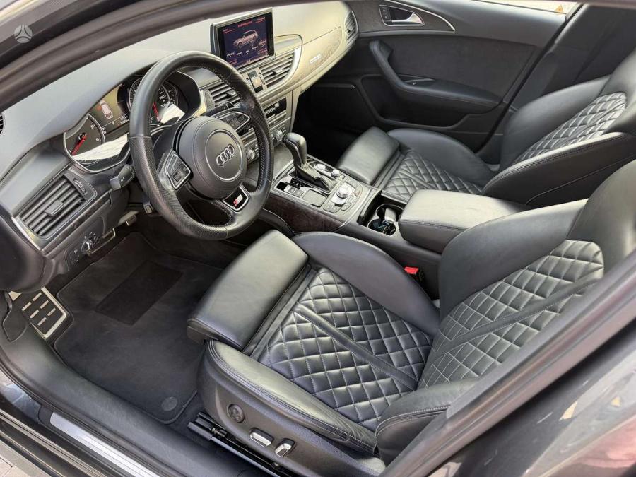 Grey Audi A6 2018 in Siauliai, with an engine capacity of 1.97 L and mileage of 279 thousand km for 16850 €, photo 19 on AUTOMOTO.COM.LV