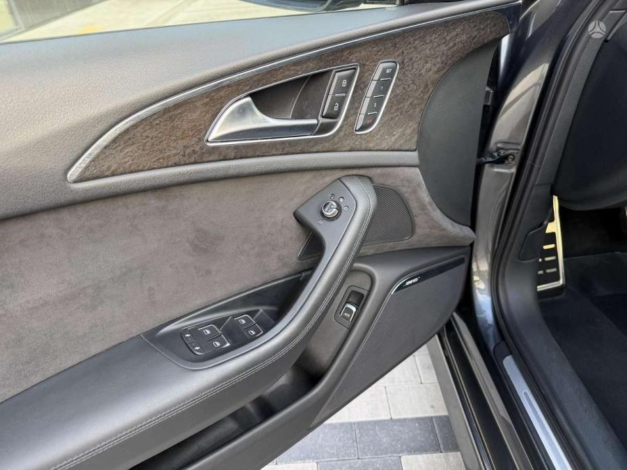Grey Audi A6 2018 in Siauliai, with an engine capacity of 1.97 L and mileage of 279 thousand km for 16850 €, photo 27 on AUTOMOTO.COM.LV