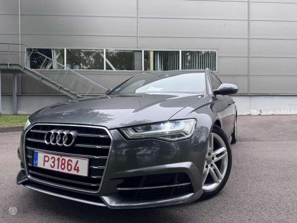 Grey Audi A6 2018 in Alytus, with an engine capacity of 1.80 L and mileage of 259 thousand km for 13750 €, photo 3 on AUTOMOTO.COM.LV